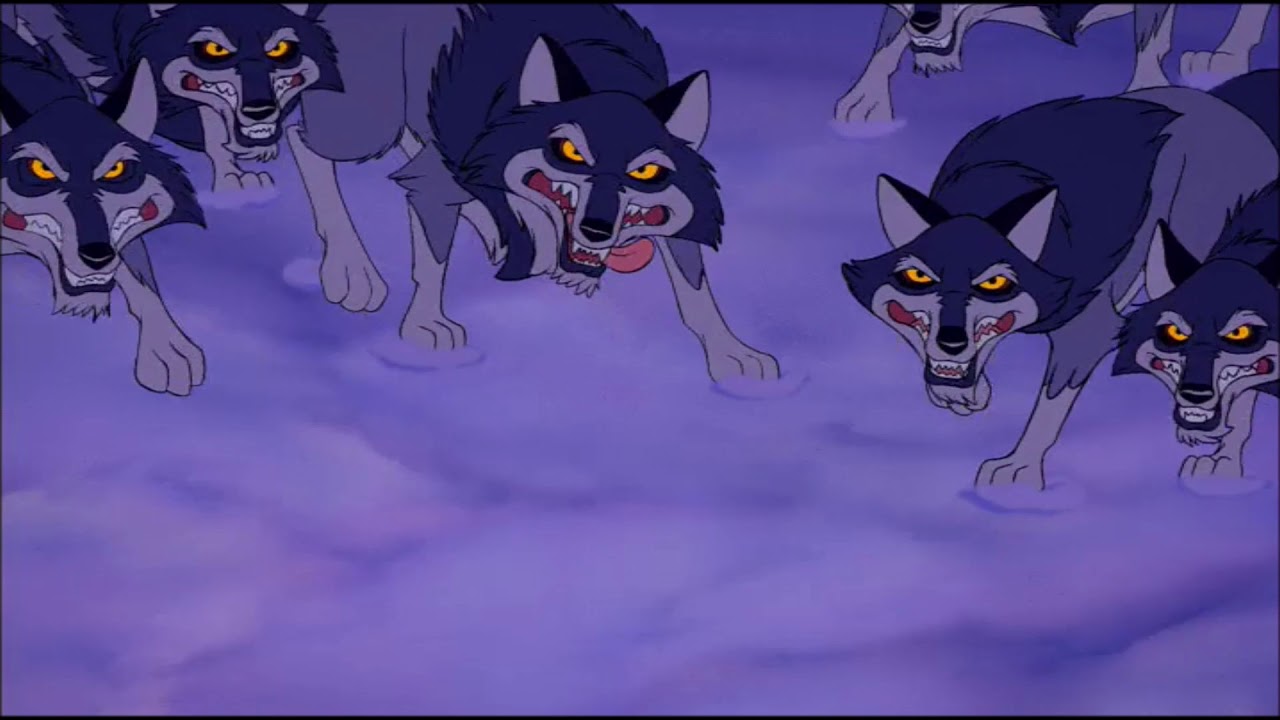 Wolves Bites Daisy Ballerina Duck Twice Upon a Christmas - YouTube