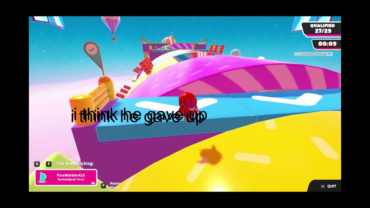 playing fall guys - YouTube