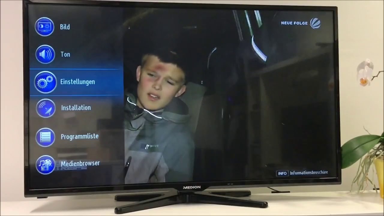 Medion TV - Installation ihrer Senderliste via USB Stick - YouTube