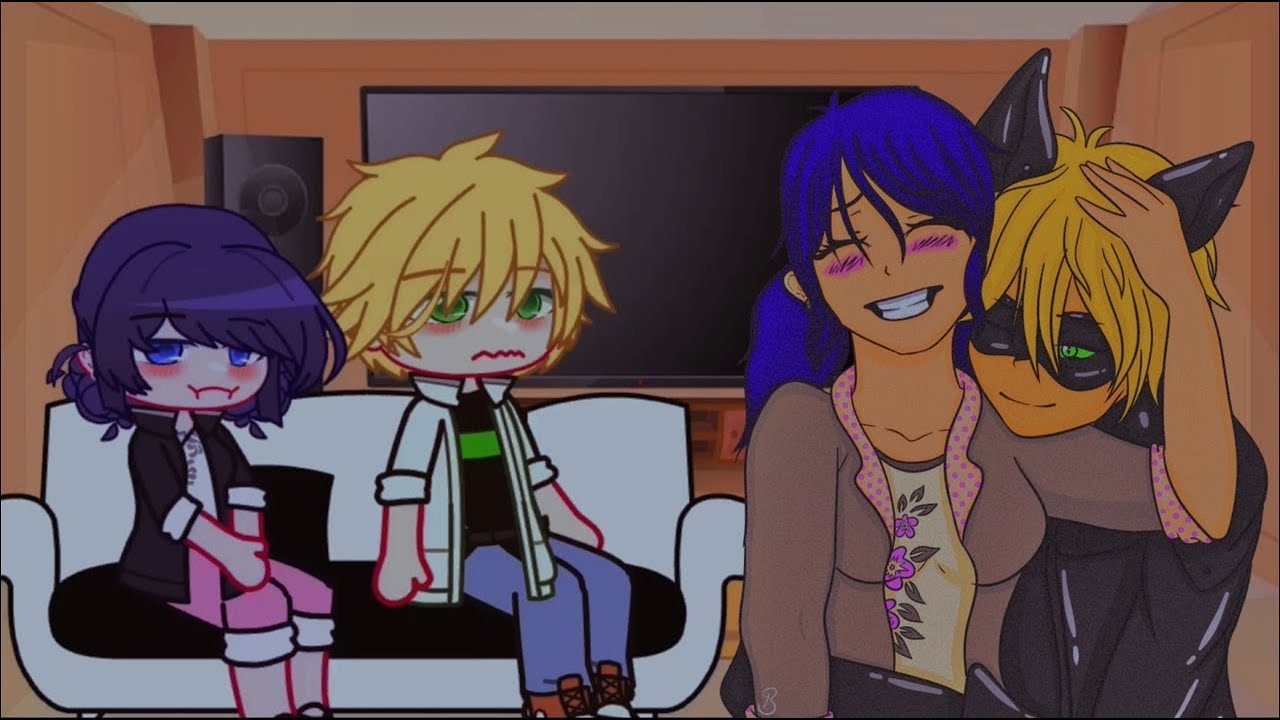 Adrienette reacts to love square || S1 timeline || Miraculous ladybug ...