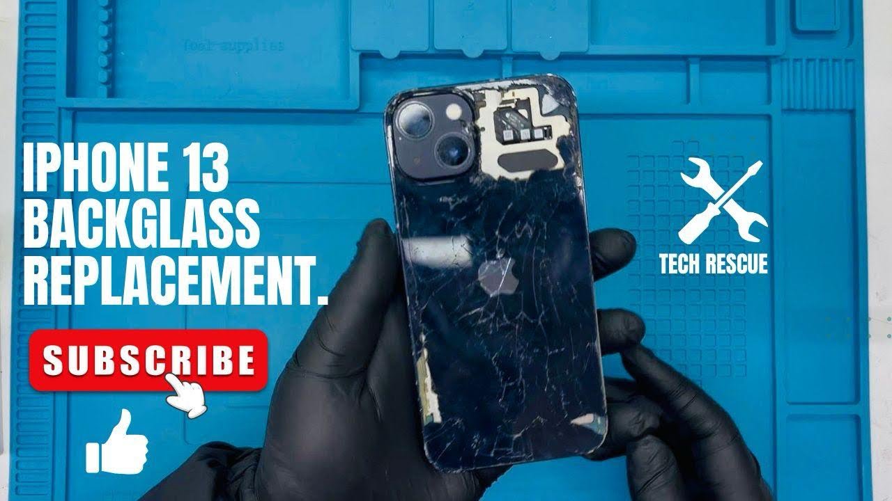 iPhone 13 Back Glass Replacement | Guide | 2024 | Easy Fix Tutorial ...