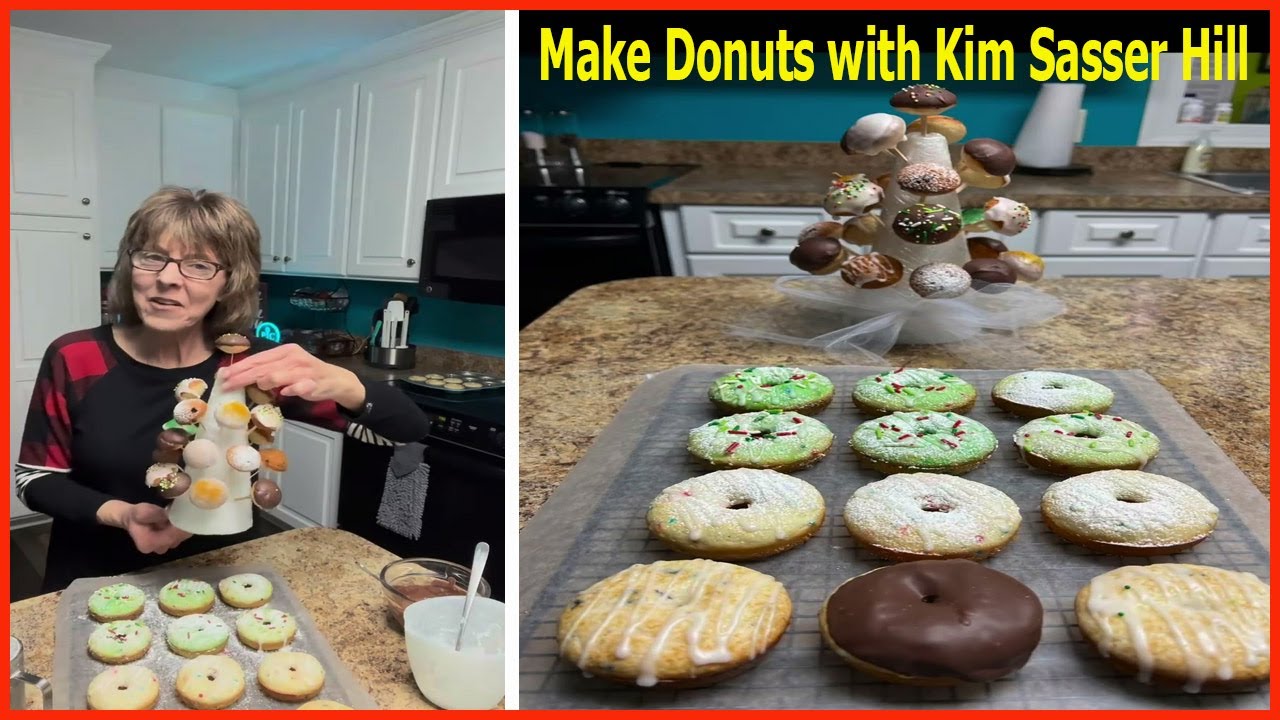 donuts | mini donuts recipe donut maker with Kim Sasser Hill - YouTube