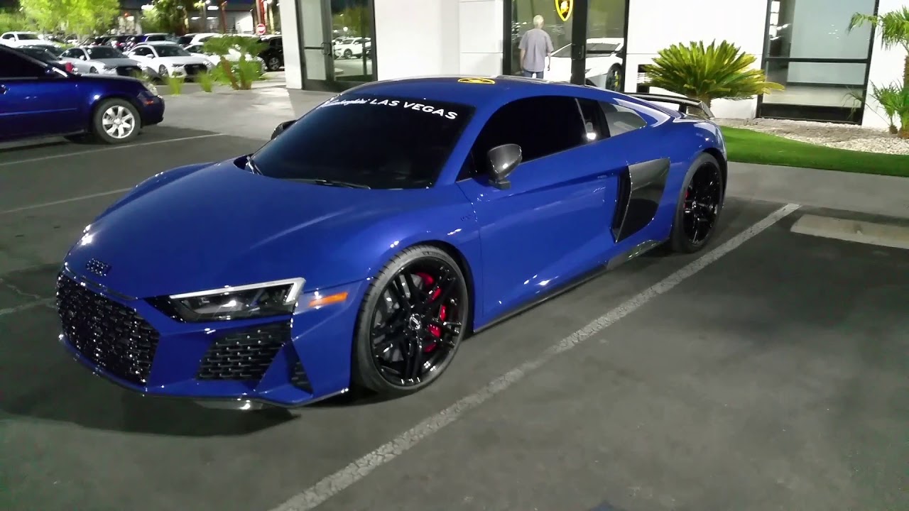 2020 Audi R8 5.2 V10 Performance Coupe Type 4S Ascari Blue 612 hp 0-60 ...