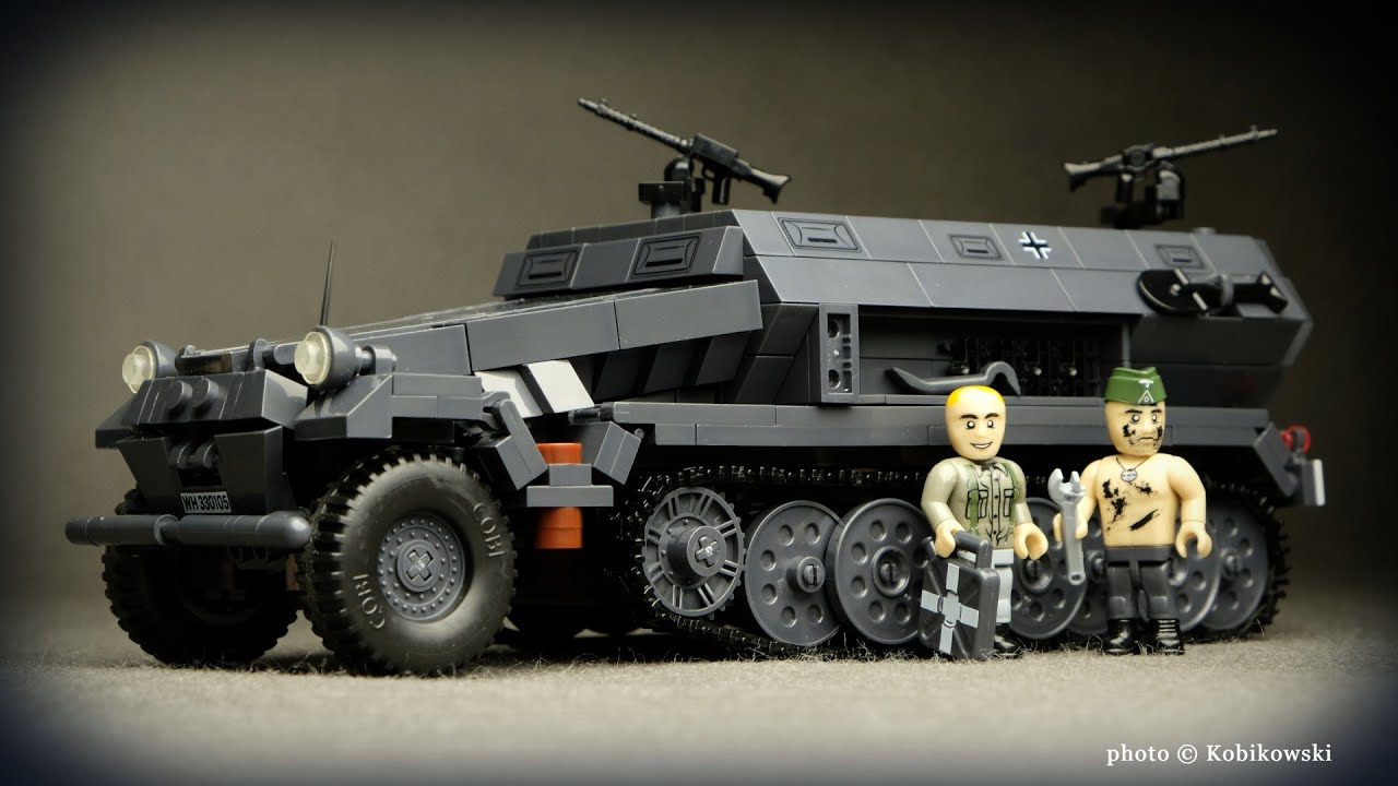 COBI Sd.Kfz. 251/1 Ausf. A (2552) - recenzja - YouTube