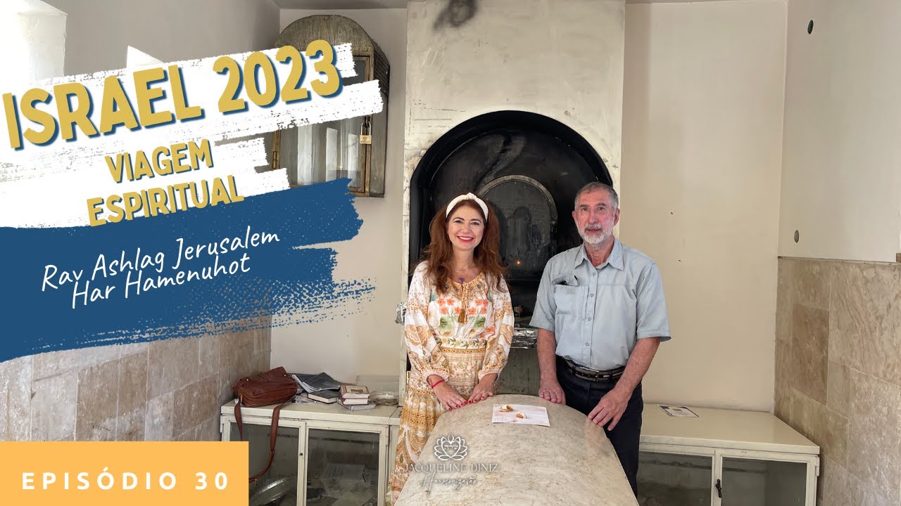 Rav Ashlag Jerusalem Har Hamenuhot | Viagem Espiritual 2023 #30 - YouTube