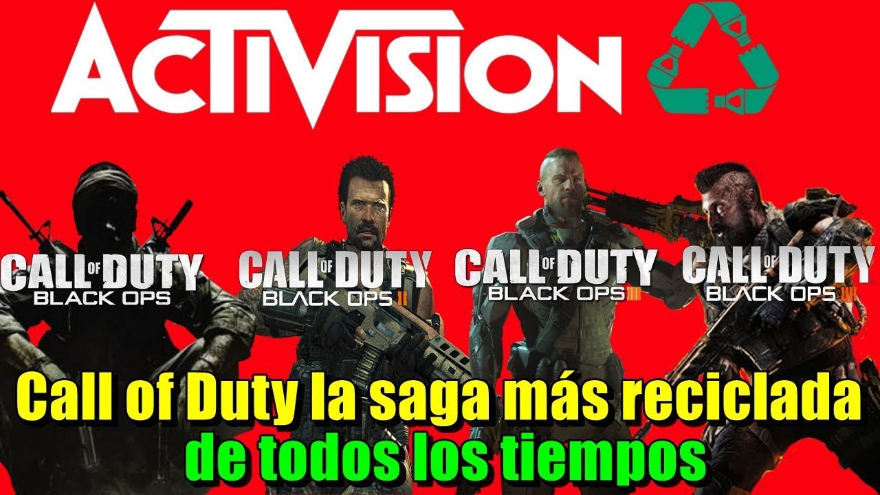 Call of Duty y Activision reciclando desde el IW engine 2.0 - YouTube