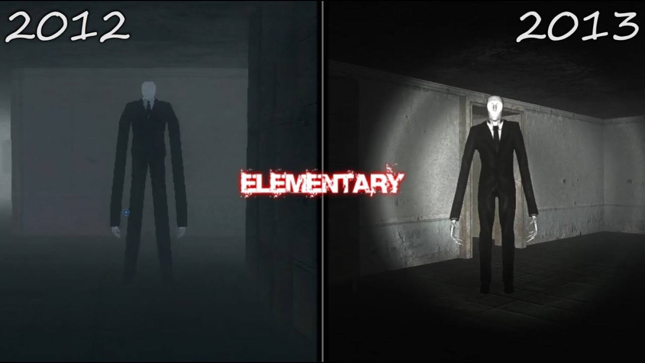 Comparando páginas "Slender: Elementary" - YouTube