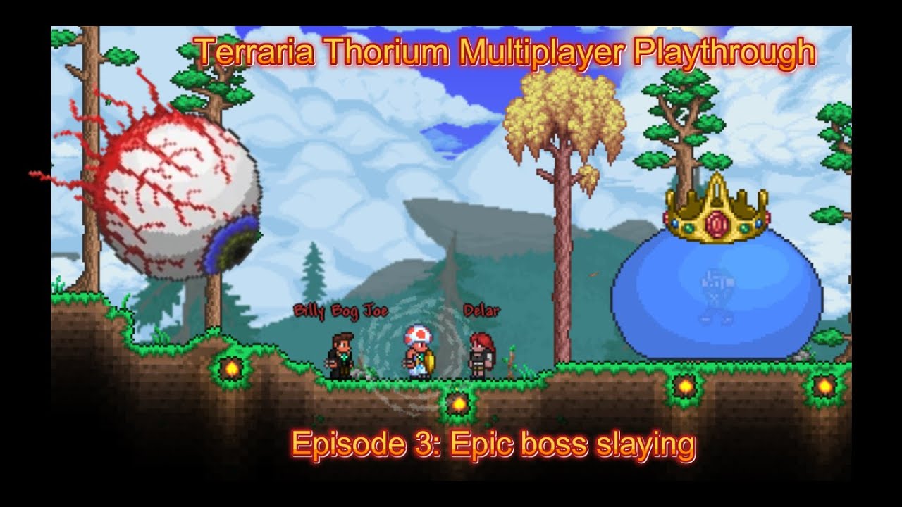 Terraria Thorium Mod - MASTER MODE Multiplayer Playthrough - Episode 3 ...