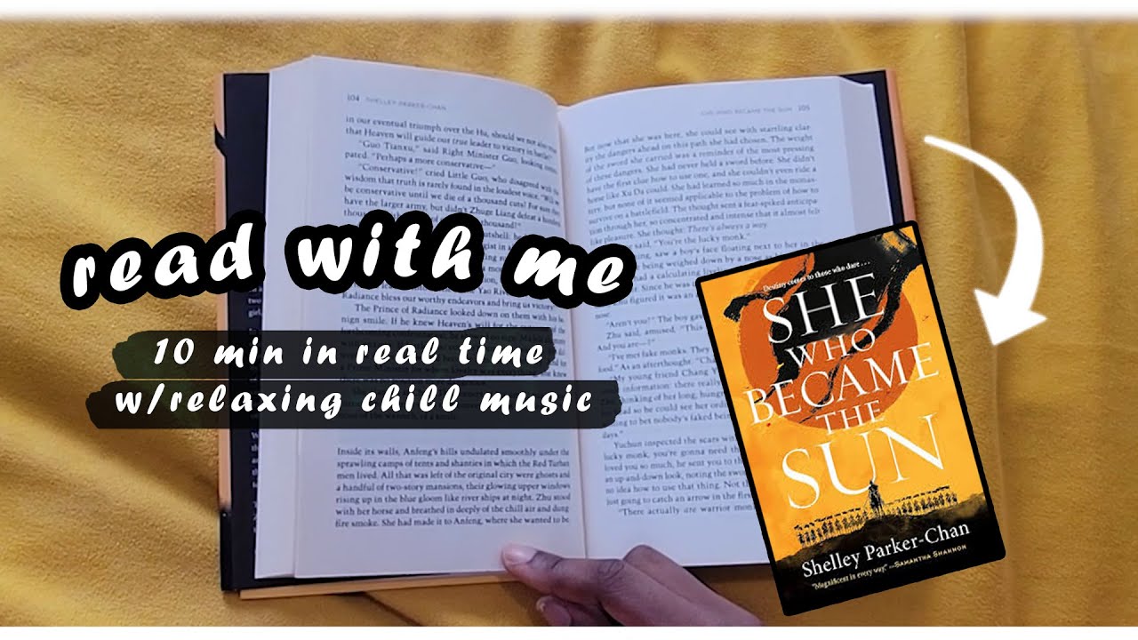 10 MINUTE 📖 READ WITH ME 📚 in real time with relaxing chill music - YouTube