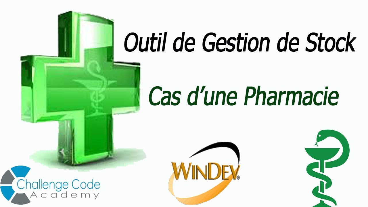 WINDEV - Logiciel de gestion de stock d'une pharmacie - YouTube