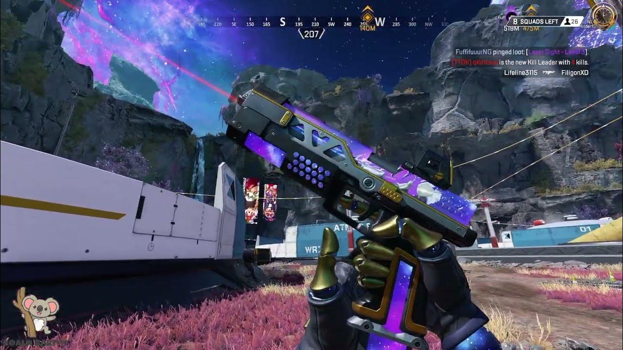 New Epic Skin for the RE-45 (Ultraviolet), All Gestures. [Apex Legends - Highlight - Jul.24 ...
