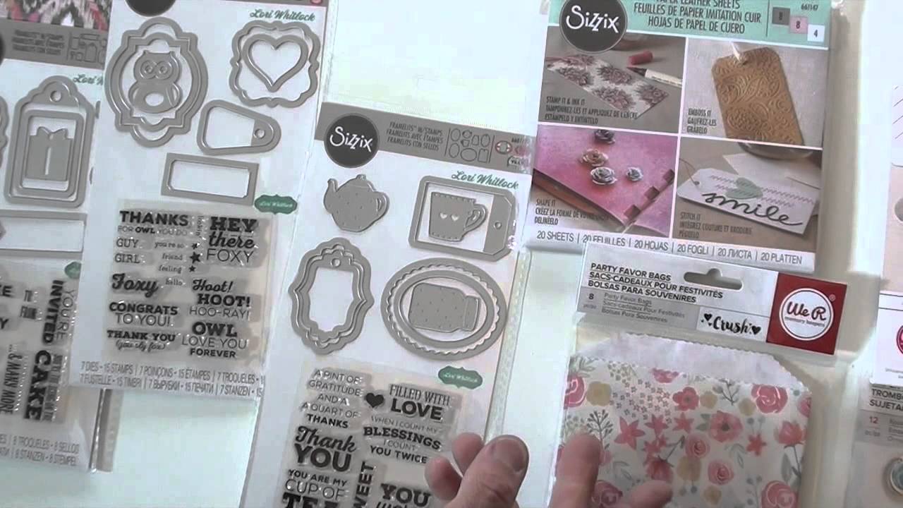 We R Memory Keepers Crush scrapbooking Collection - YouTube