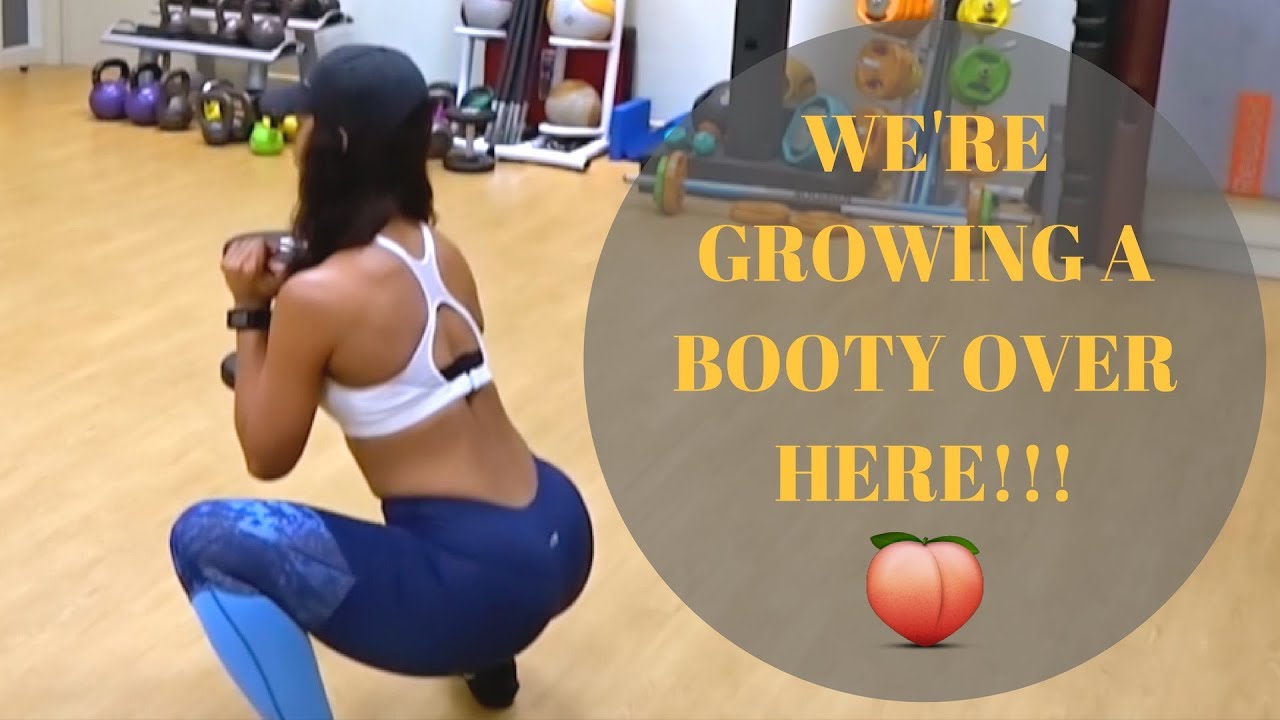 Leg And Booty Workout At Home Or Packed Gym Youtube