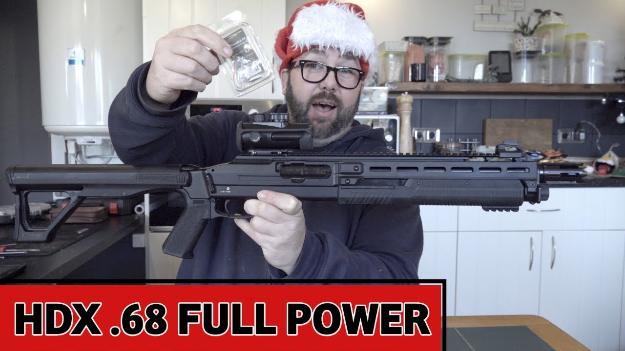 Fitting a Powerkit68 to the Umarex HDX 68 - YouTube