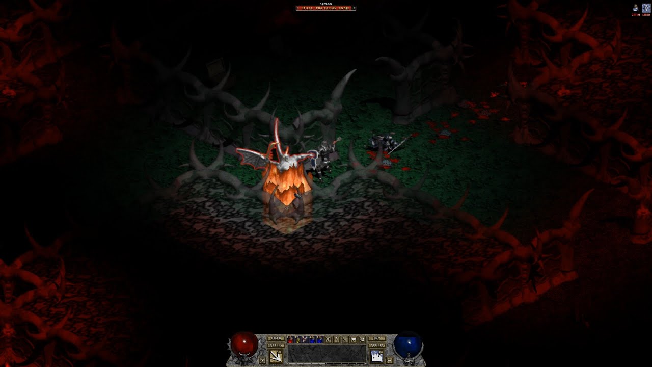 Diablo 1 Belzebub: Warrior lvl 27 - TANCRED'S BATTLEGEAR and BOW OF THE ...