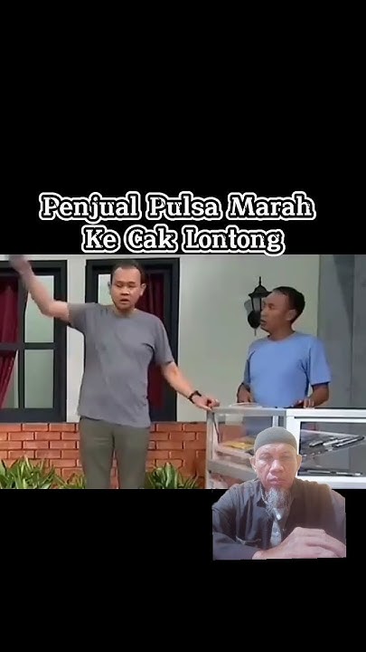 Cak Lontong membuat marah penjual pulsa #komedi - YouTube