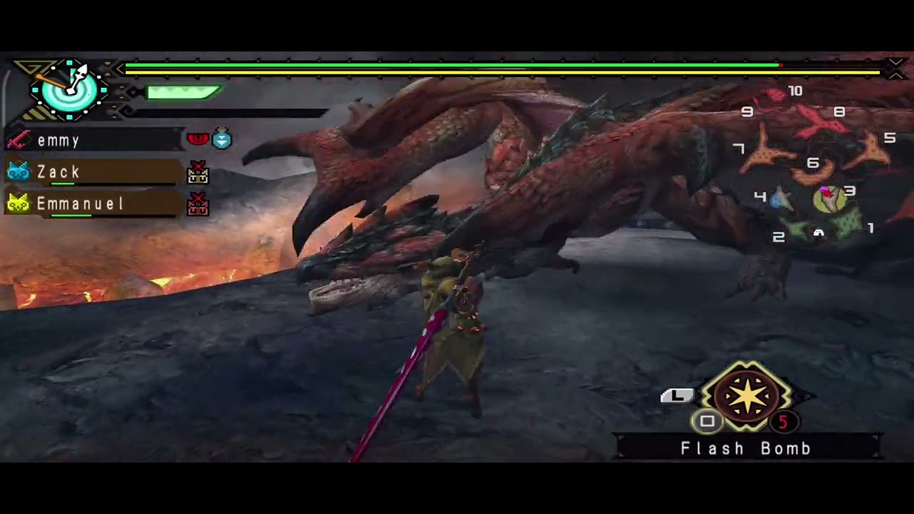 MH3rd #3 Rathalos มังกรแดงจอมบินหนี(โฉบ) - YouTube