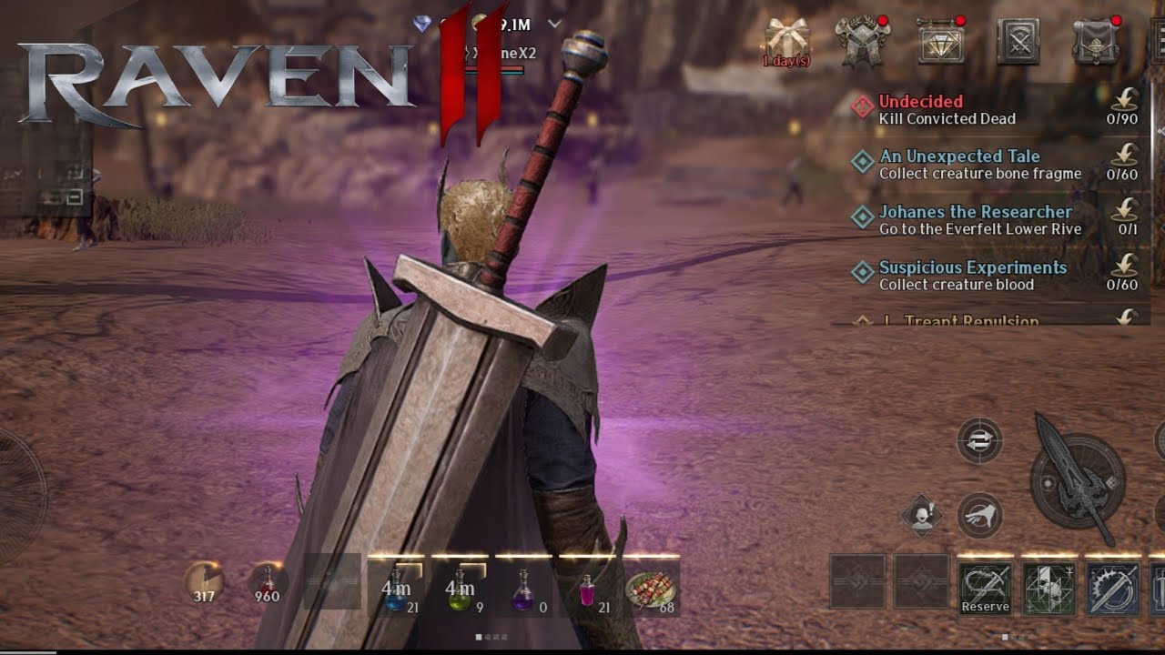 RAVEN 2 GAMEPLAY ENGLISH VERSION MMORPG FOR ANDROID/iOS WALKTHROUGH ...