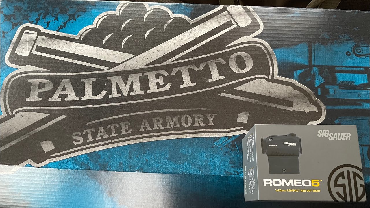 PSA PA-15, Sig Sauer Romeo 5 Unboxing. - YouTube