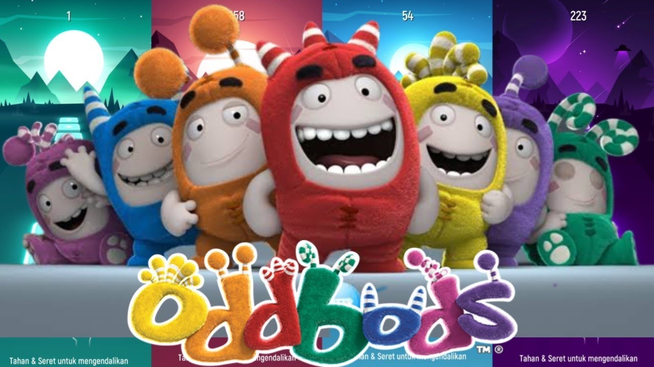 Oddbods Zee 🎶 Oddbods Fuse 🎶 Oddbods Bubbles 🎶 Oddbods Jeff ♥️ Who The ...