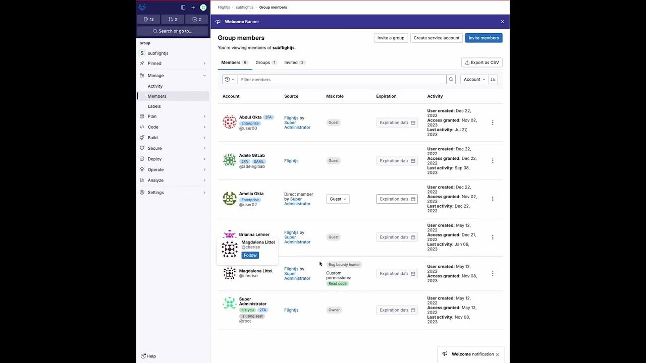 Assign Users to Custom Roles in GitLab UI - YouTube