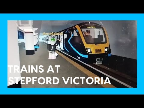Trains at Stepford Victoria (07/04/2024) - YouTube