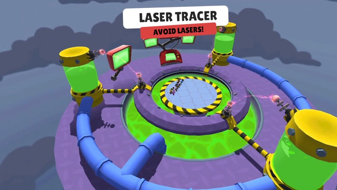 Stumble Guys - Laser Tracer Map - YouTube