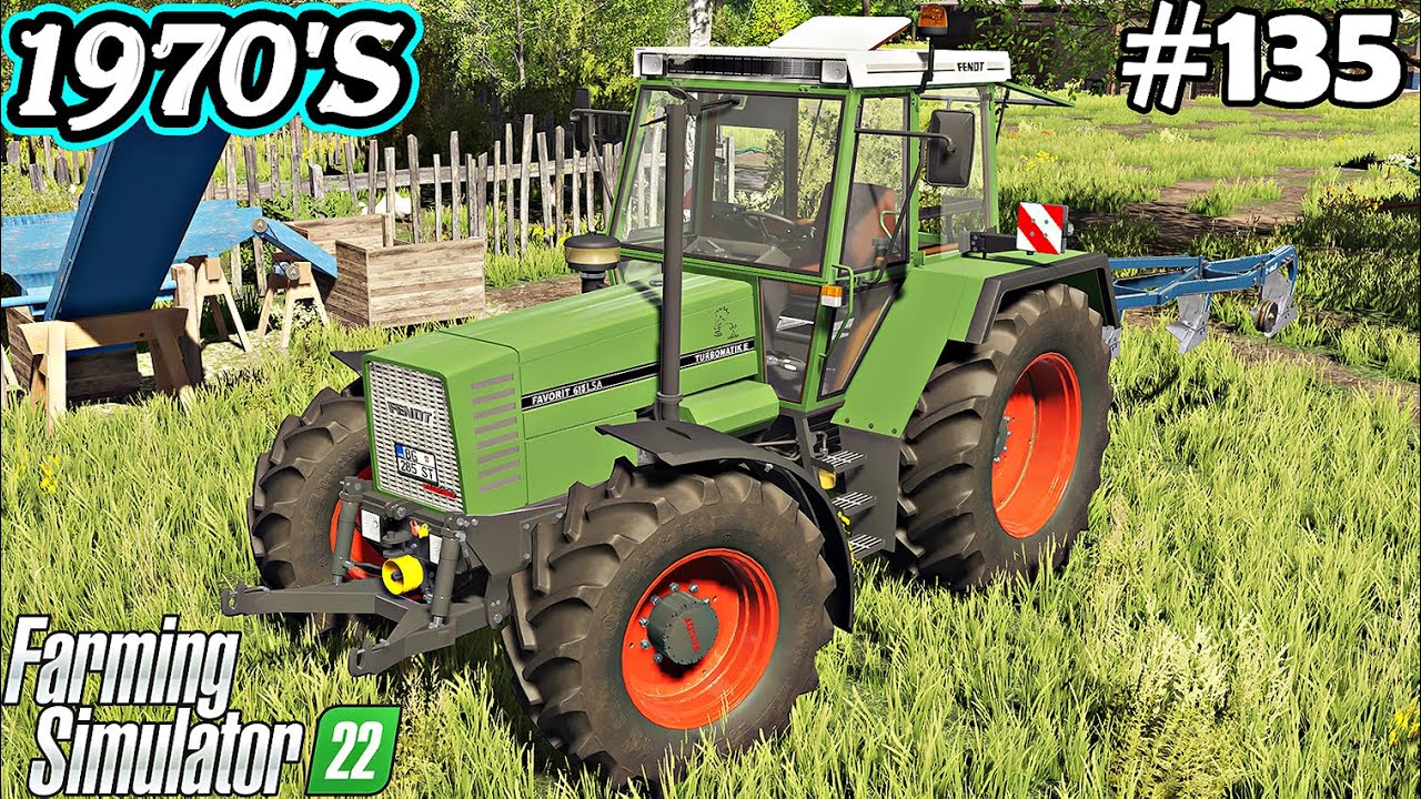 1970'S. FENDT FAVORIT 615 LSA in the first work. Farming Simulator 22 ...