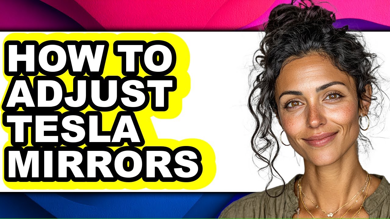 How to Adjust Tesla Mirrors (Only Way) - YouTube