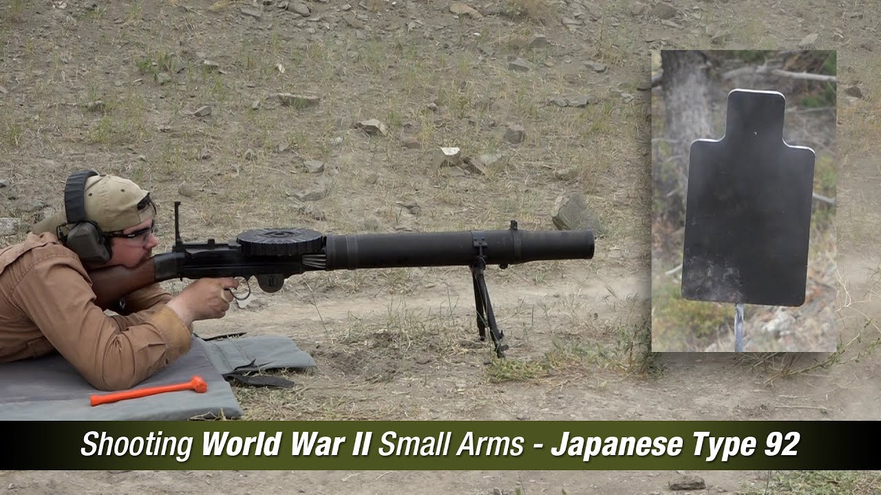WWII Small Arms Series The Japanese Lewis Gun - YouTube