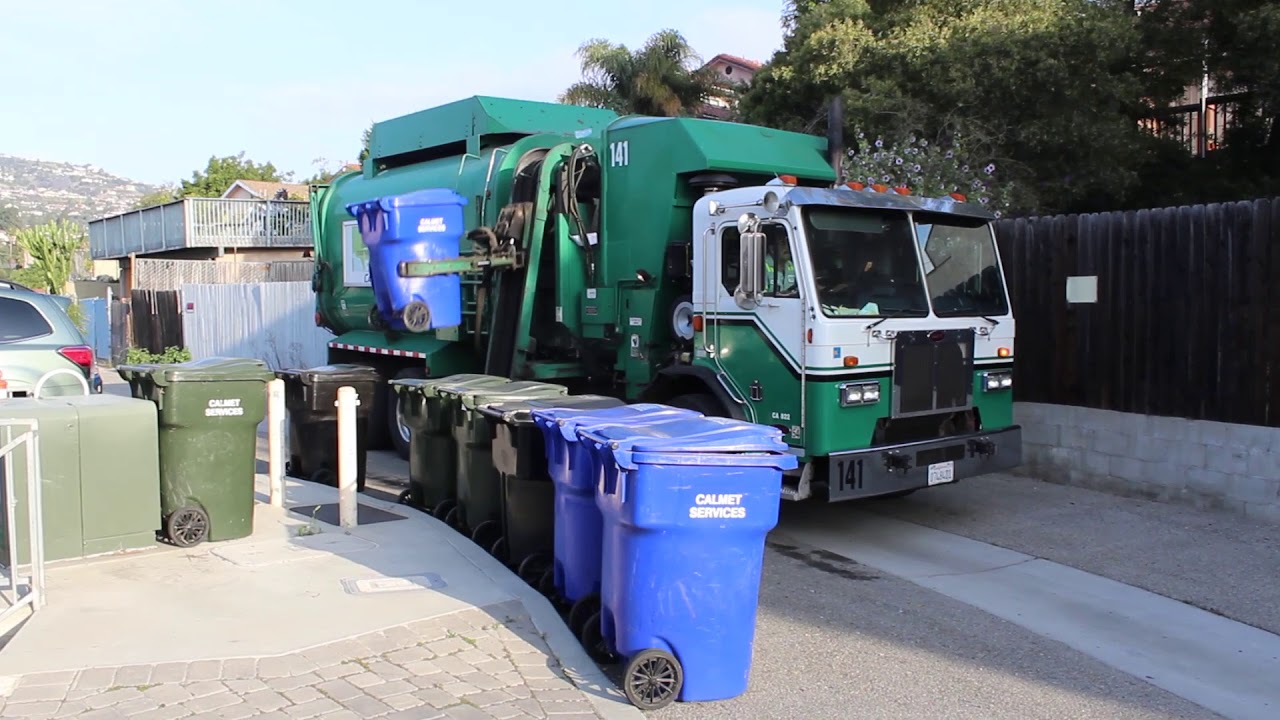Garbage Man Appreciation Day - Peterbilt 320 Amrep ASL on Recycling ...