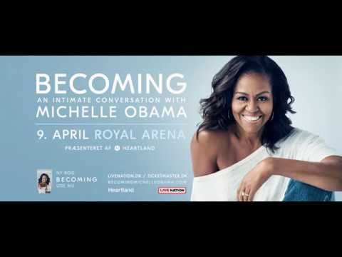 Becoming: An Intimate Conversation With Michelle Obama i Royal Arena 9 ...