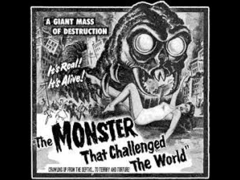 The Monster That Challenged the World - 1957 - black-and-white science ...
