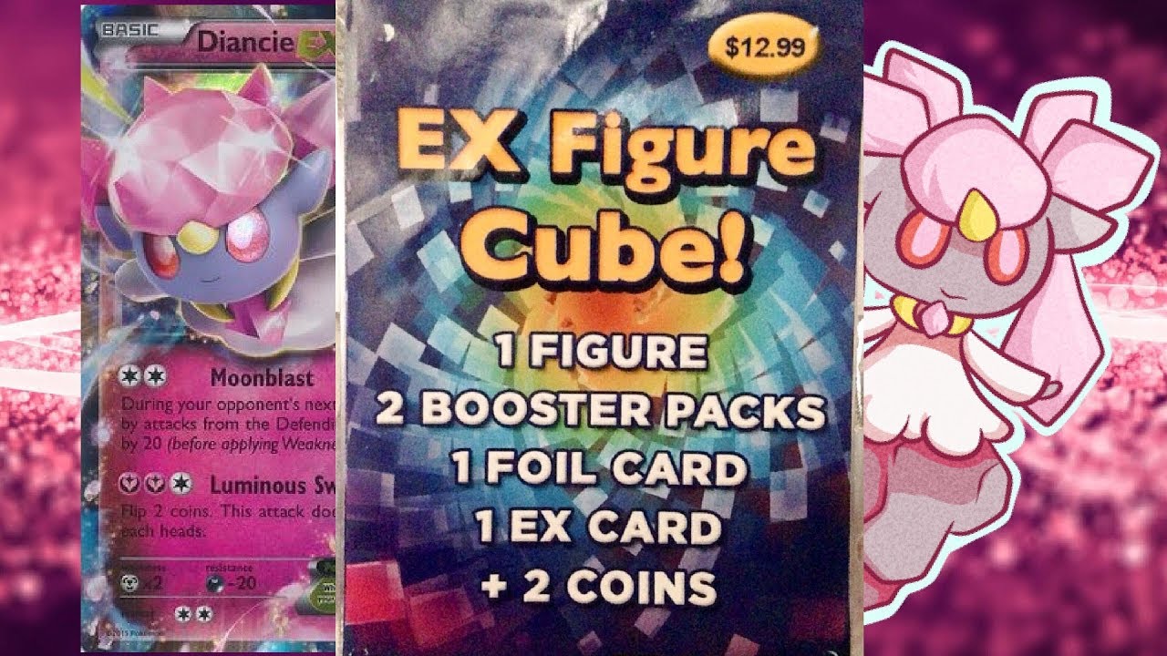 EX Figure Cube! (Featuring Diancie EX!) | Pokémon TCG Cubes [Part 23 ...