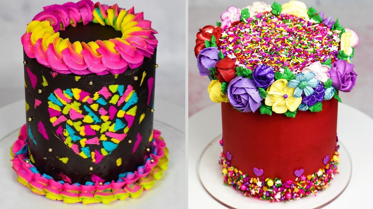 Amazing Cake Decorating Videos 🌈🍭🍰 | Most Satisfying Cake Decorating ...
