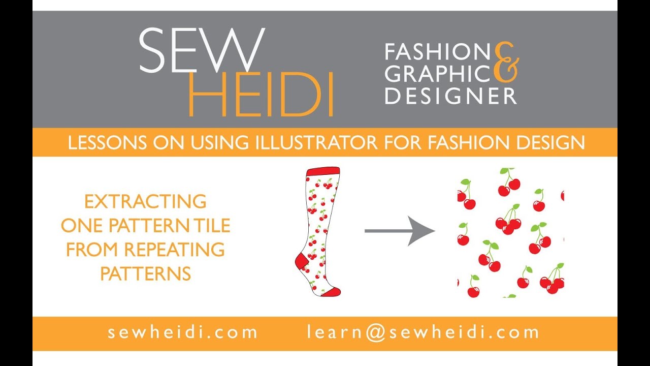 How to Extract One Pattern Tile from a Repeating Pattern in Illustrator ...