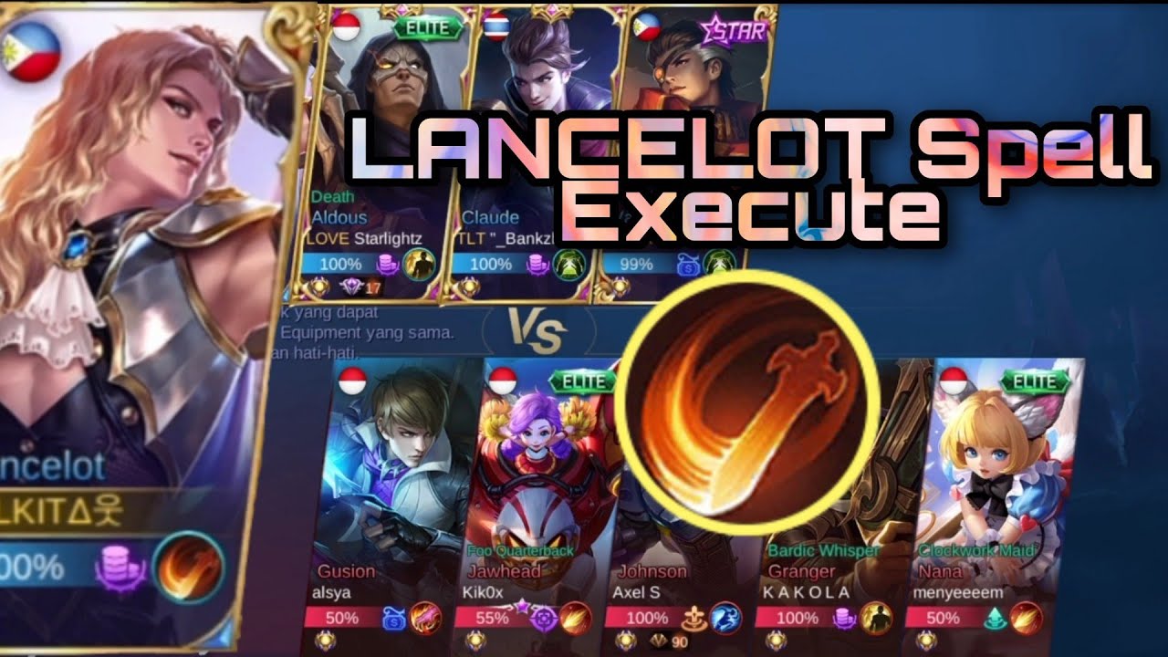 LANCELOT SPELL EXECUTE - YouTube