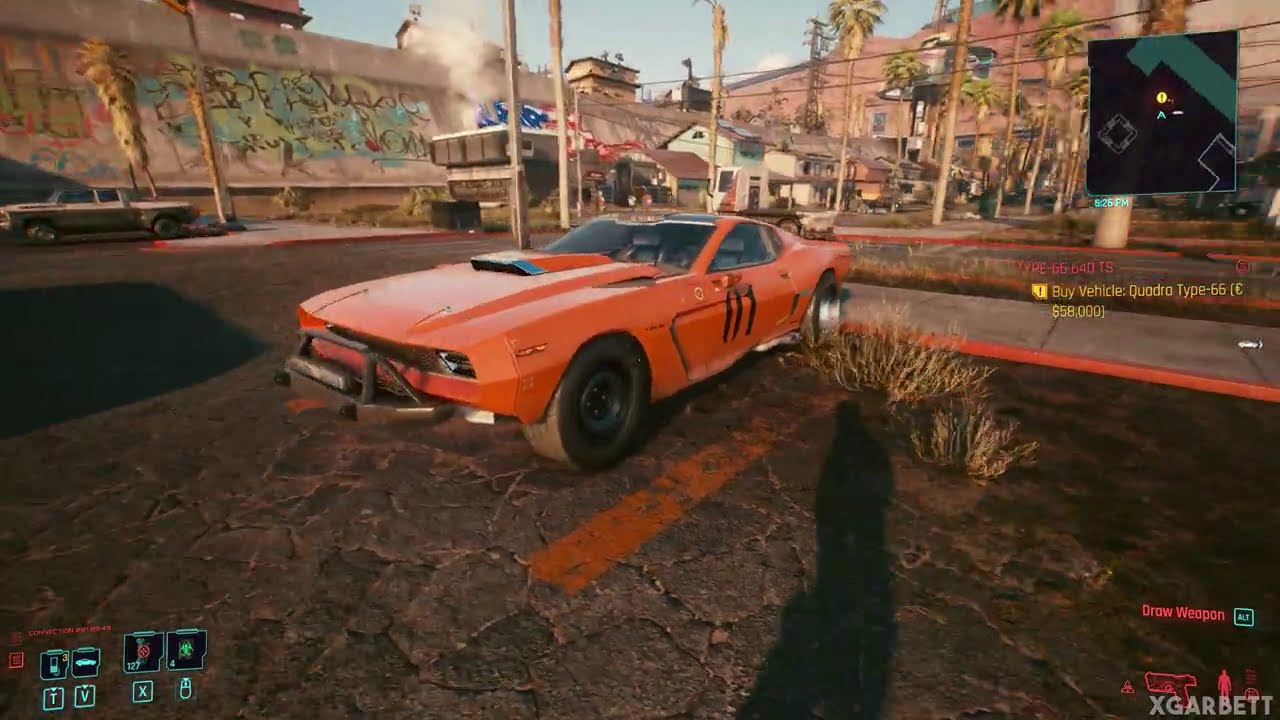 Cyberpunk 2077 - The Dukes of Hazzard Easter Egg (General Lee) - YouTube