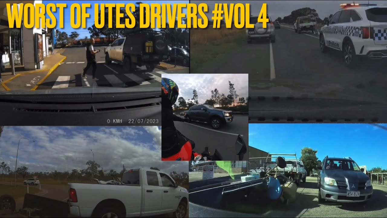 WORST Of UTE DRIVERS #VOL 4 - BAD DRIVING AUSTRALIA & NZ - YouTube