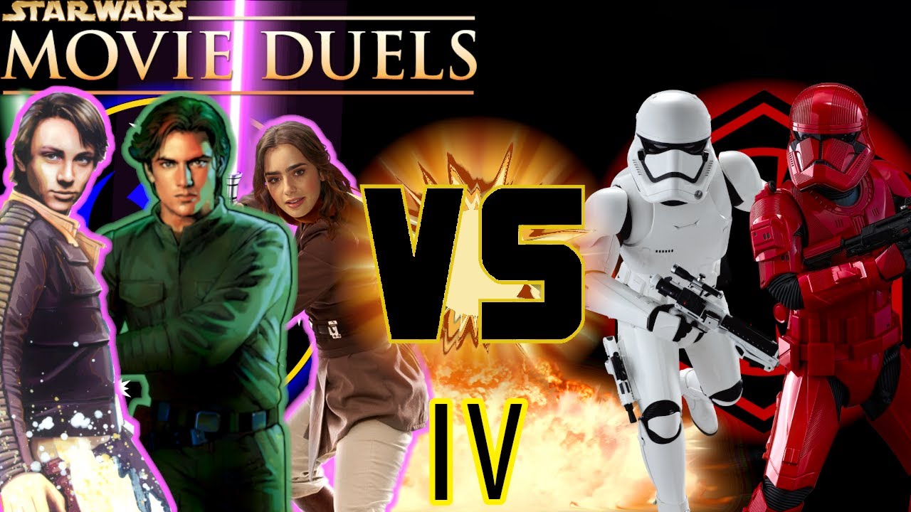 New Republic vs First Order! IV (Movie Duels Remastered) The Solo ...