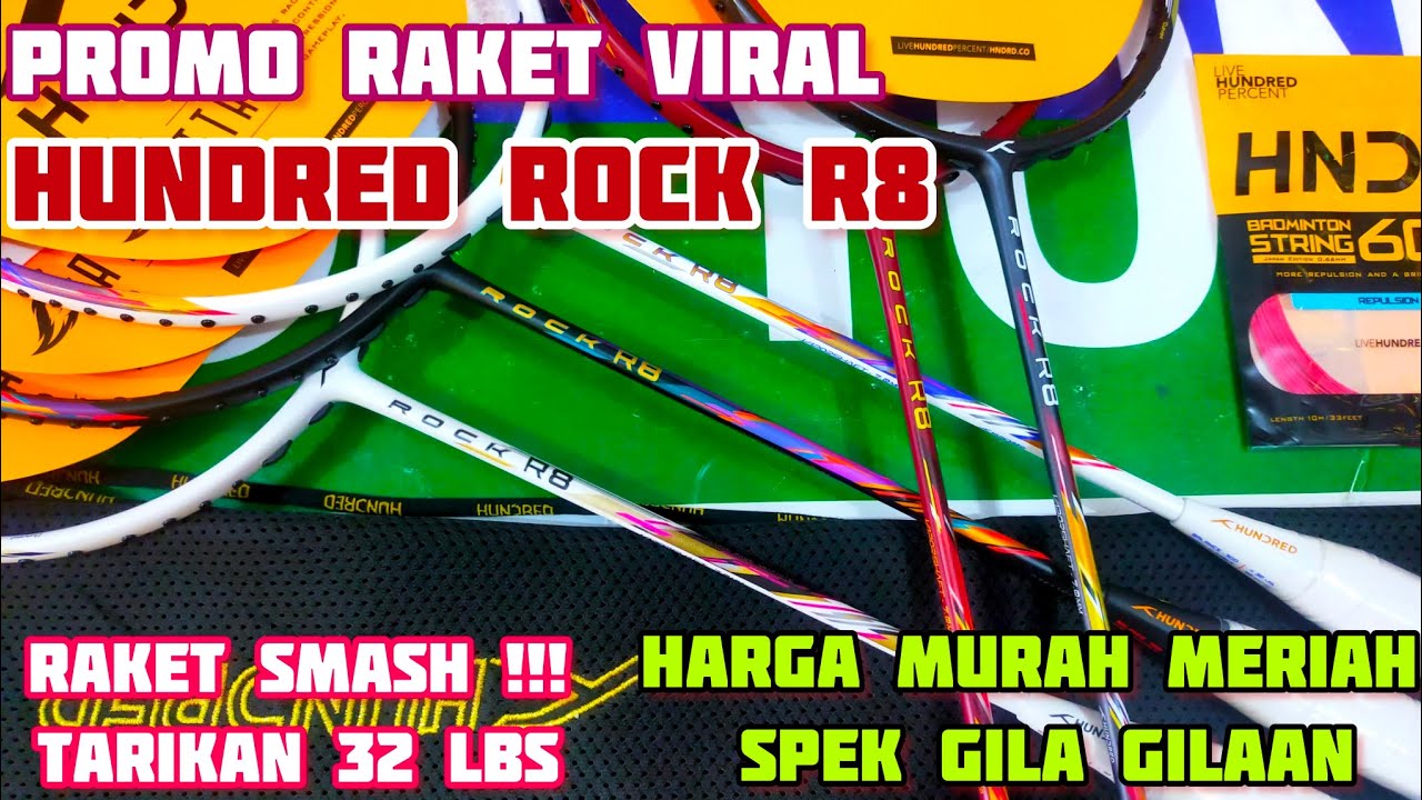 HUNDRED ROCK R8 / OBRAL RAKET VIRAL / SPEK GILA GILAAN - YouTube