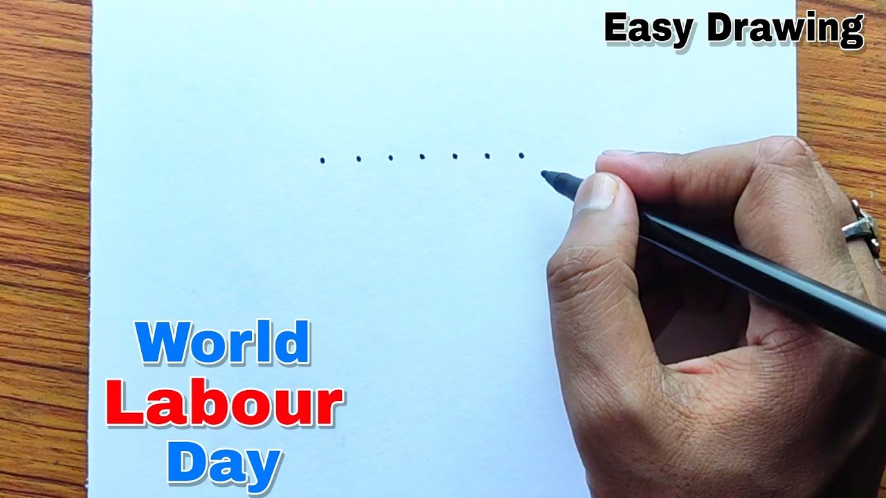 World Labour Day Drawing Easy | International Labour Day Drawing ...