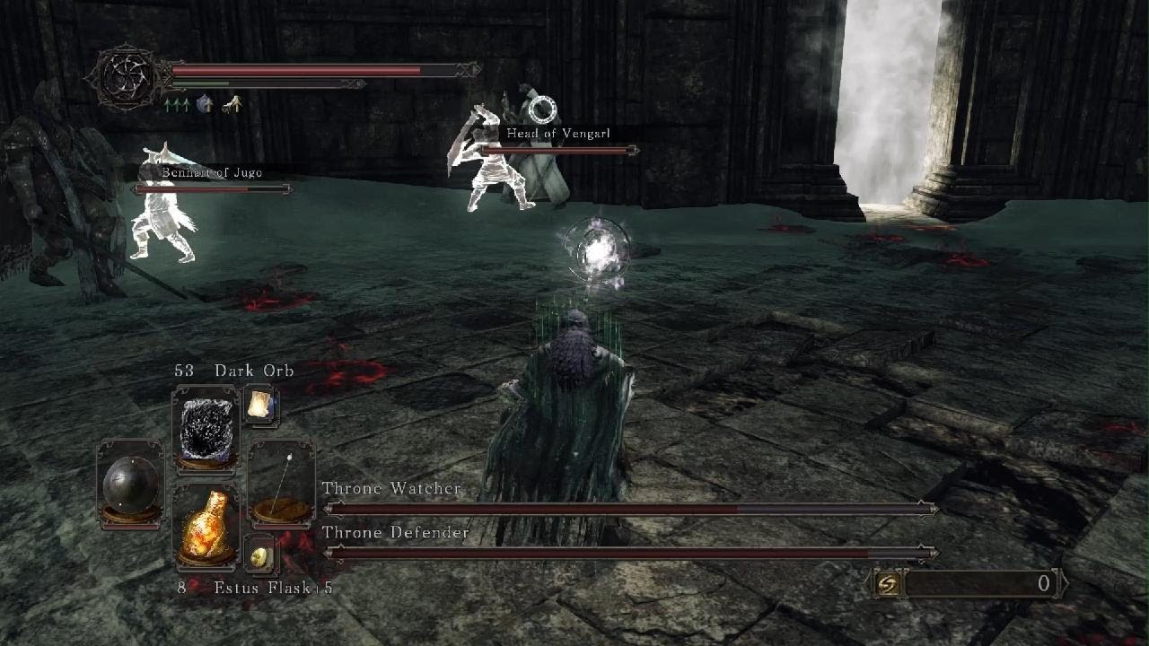 Throne Guardians and Nashandra - DS2 - YouTube