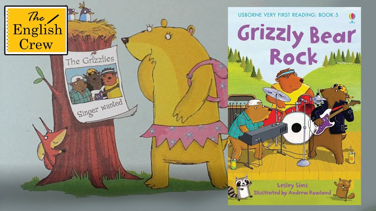 Usborne - My Very First Reading Library #14 (Grizzly Bear Rock) - YouTube