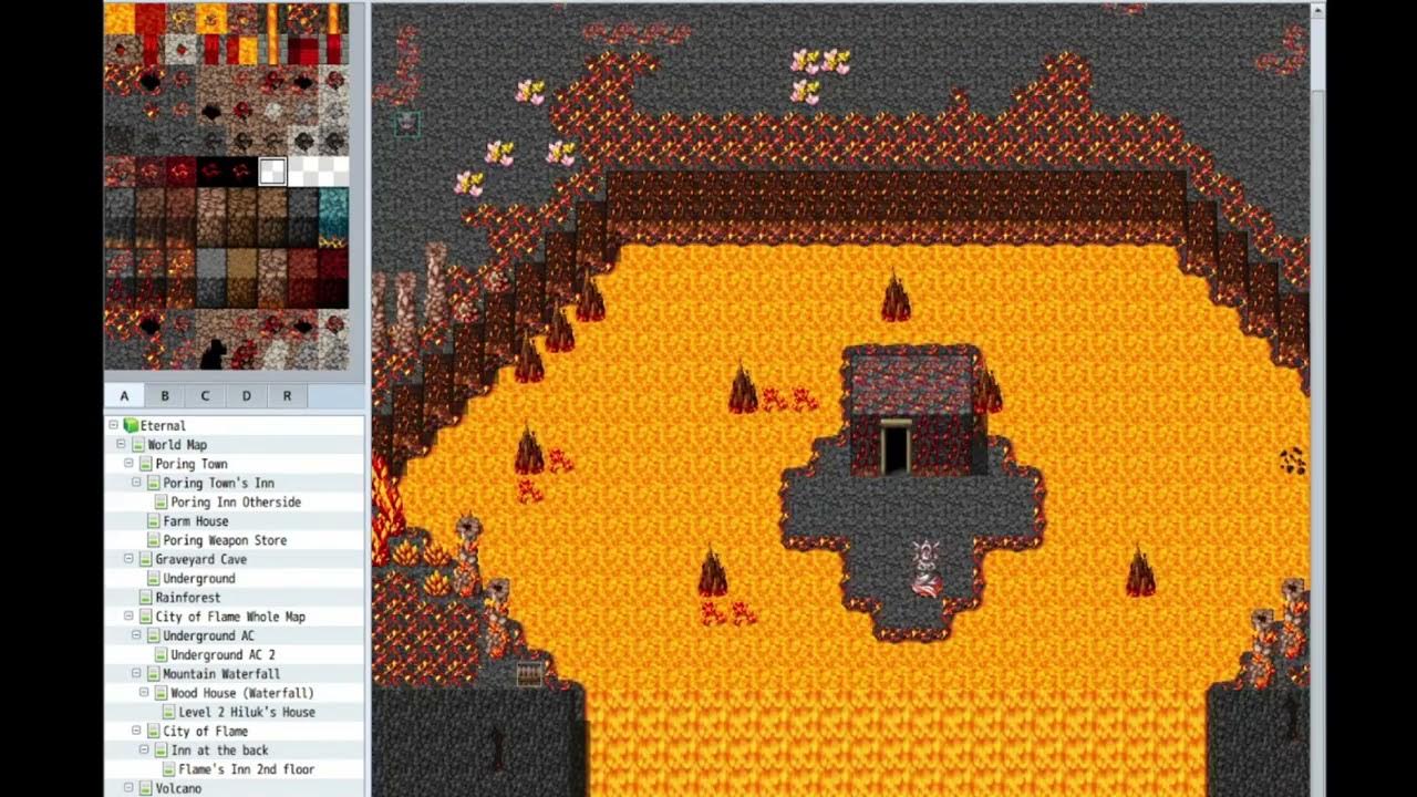 Game Development: Creating Volcano Dungeon - YouTube