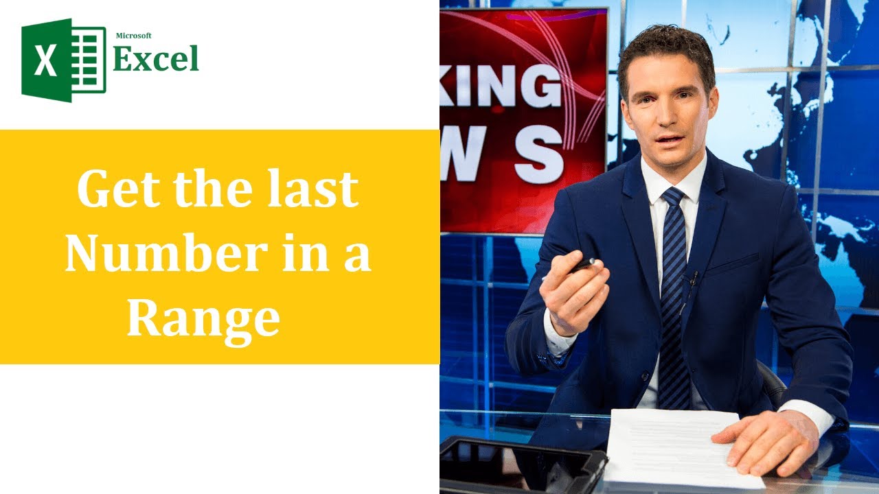 Excel Extract The Last Number In A Range YouTube Excel Extract The Last Number In A Range YouTube