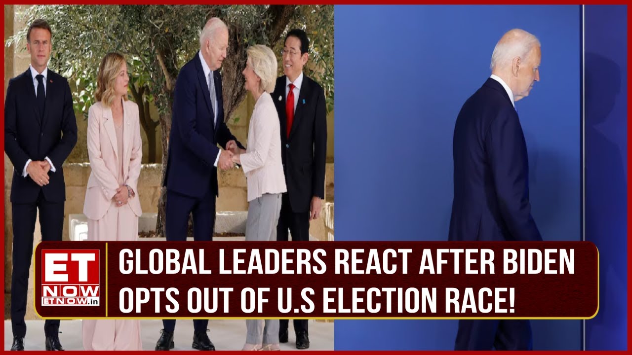 President Biden Bows Out Of U.S Election Race Cities 'Party, Nation's ...