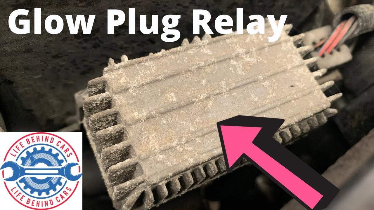 Vauxhall Astra CDTI Glow Plug Relay Location - YouTube
