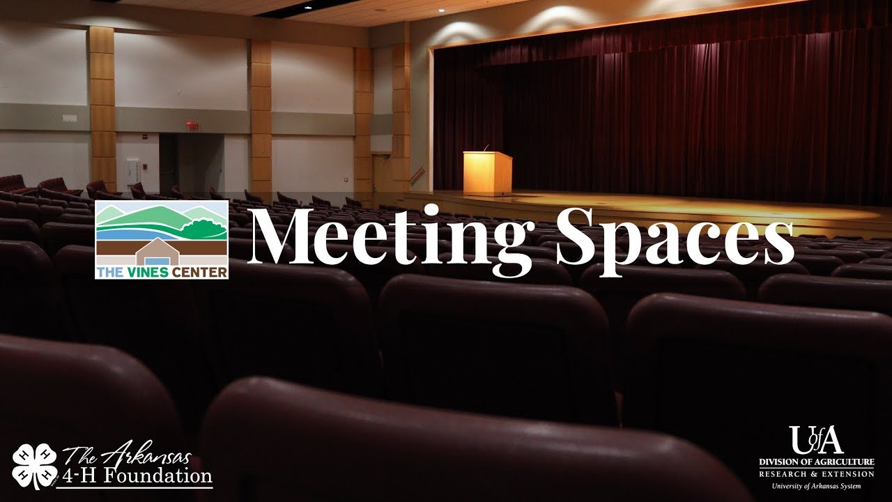 The Vines Center: Meeting Spaces - YouTube
