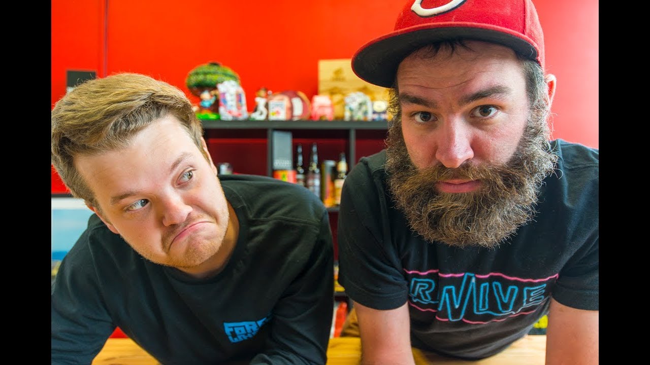 WHAT'S(edible) IN MY BEARD?! 2 | Game Show! - YouTube